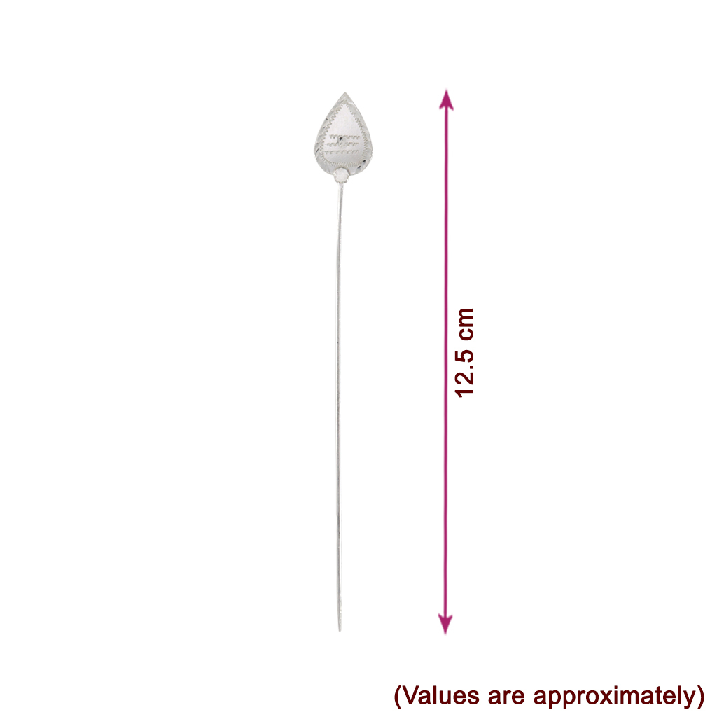 Murugan: Exquisite Silver Vel Symbol