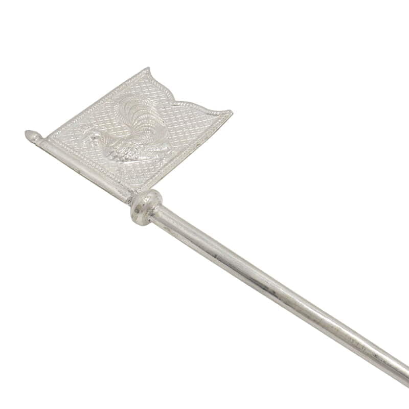 Lord Murugan Seval Kodi Flag - 60g Premium Quality